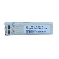 China 1390nm Cisco Compatible 10G SFP+ CWDM 10km Duplex LC SMF Transceiver for sale
