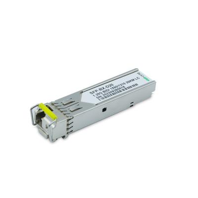 China 1.25GBASE BiDi SFP Transceiver LC Connector SM 20km TX1550nm RX1310nm HUAWEI Compatible for sale