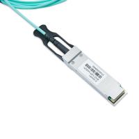 China 40G QSFP+ to 4x10G Breakout Active Optical Cable AOC 1m 850nm VCSEL for sale