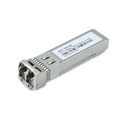 China 1550nm SM 80km SFP+ Optical Transceiver 10Gbps Compatible with Ubiquiti Generic for sale