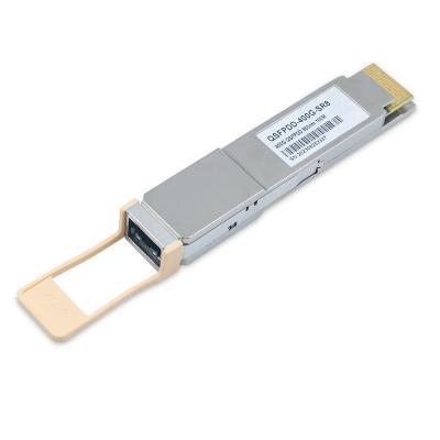 China 400GBASE SR8 QSFP-DD Transceiver MTP MPO 100m OM4 MMF 850nm VCSEL for sale