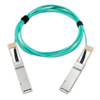 China 850nm OM3 OM4 200G QSFP56 AOC Cable 1m-100m Low Return Loss for sale