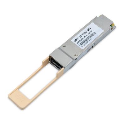 China 200Gbps QSFP56 SR4 Optical Transceiver Hot Pluggable 100M DDM for sale