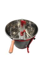 China 6 Frames Beekeeping Manual SS Honey Extractor With Automatic Braking Function for sale
