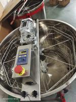 China 8 Frames Electric Honey Extractor With 4 Hinges On The Lid Of The Honey Extractor for sale