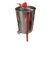 China 4 Frame 201 Stainless Steel Manual Honey Extractor With Metal Stand And SS Honey Gate for sale