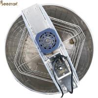 China Electric 4 Frame 201 Stainless Steel Honey Extractor With Stainless Steel Stands for sale