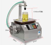 China Automatic Weighing Liquid Filling Machine with 304 Stainless Steel for Honey and Viscous Paste, 360 Bottles per Hour, 20-10000g Filling Range for sale