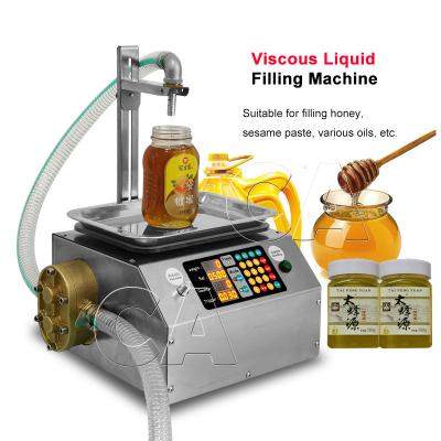 China Stainless Steel 304 Automatic Honey Filling Machine with 20g to 10kg Range No Air Compressor Required for sale