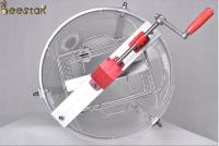 China 2 Frames Stainless Steel Transparent Manual Honey Extractor Beekeeping Equipment for sale
