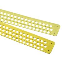 China Yellow Color Three Row Plastic Bee Pollen Trap For Beekeeping Equipment for sale