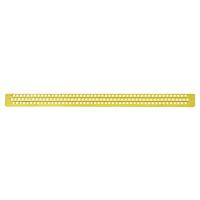 China Yellow Color Three Row Plastic Bee Pollen Trap For Beekeeping Equipment for sale