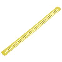 China Yellow Color Three Row Plastic Bee Pollen Trap For Beekeeping Equipment for sale