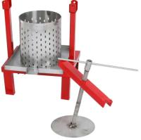 China Red Color Stainless Steel Honey Wax Presser Press Machine For Honey Pressing for sale