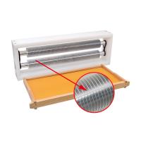 China Stainless Steel Honey Uncapping Roller with Adjustable Rollers and Lightweight Plastic Frame for Beekeeping for sale