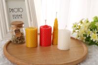 China Colorful Beeswax Candles Handmade Beeswax Foundation Sheets Candles Home for sale