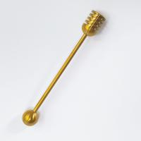 China Stainless Steel Silver And Golden Honey Splash Bar Beekeeping Honey Tools For Honey for sale