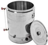 China Stainless Steel Honey Heating Tank Interlayer Water Heating Honey Storage Barrel for sale