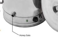 China Stainless Steel Honey Heating Tank Interlayer Water Heating Honey Storage Barrel for sale