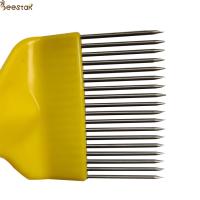 China Honey Uncapping Tools Plastic And Stainless Steel Uncapping Fork With Straight Needle for sale
