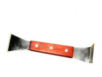 China Wholesale Stainless Steel Bee Hive Equipment Wooden Handle Bee Hive Tool Scraper for sale