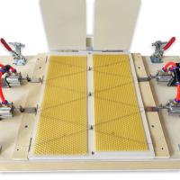 China W Shape Automatic Electric Wire Embedder For Heating Wax Wire On The Beeswax Foundation Sheet for sale