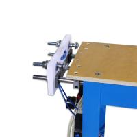 China Electric Wire Embedder Tool for Foundation Sheets with Vertical Type and Wooden Handle for Beekeeping for sale