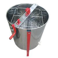 China 4 Frame Stainless Steel Manual Honey Extractor With Inner Baskets Extract Honey From Honeycomb In Two Directions for sale