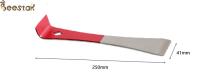 China Stainless Steel Hive Tools Spray Half Red Baking Paint Type for Beekeepers for sale