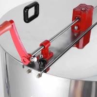 China 6 Frame Manual Honey Extractor Machine Stainless Steel Honey Extraction Processing for sale