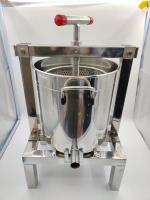 China Stainless steel manual Beeswax Machine Bee Wax Presser honey and wax presser for sale