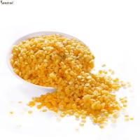 China 100% Pure Natural Beeswax Granules Food Grade Yellow or White Pellets for sale
