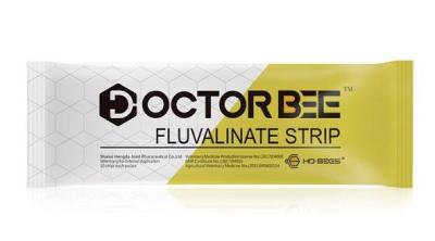 China Doctor Bee ( 10 Strips ) Bee Medicine Against Varroa Bee Mites Fluvalinate Strip for sale