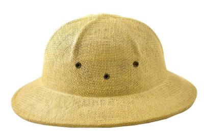 China Straw hat Sting Proof Beekeeping Protective Outfits Straw Material Beekeeper Hats for sale