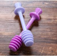 China Plastic Honey Splash Bar Honey Bar Multi-Color Plastic Honey Dipper for Eat for sale