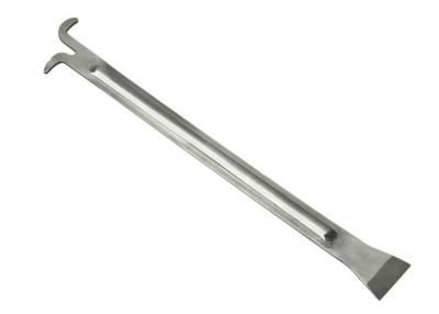 China Bee Hive Equipment Stainless Steel Longer Hive Tool with Hook For Beekeepers for sale