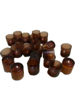 China Brown Cell Cups Brown Queen Royal Jelly Bee Cell Cup for Beekeeping for sale
