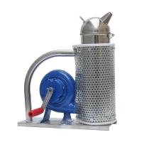 China Hand-Held Bee Smoker With Mash Beekeeping Equipment New Design Stainless Steel Bee Smoker for sale
