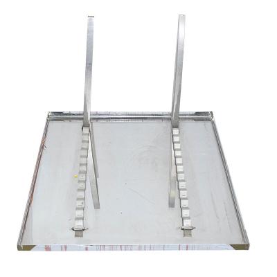 China Stainless Steel Honey Comb Frame Shelf Uncapping Tool with 432*460mm Size and Handle Type Design for sale