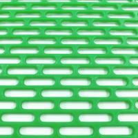 China Bee Queen Excluder Beehive Green Elliptical Hole Plastic Excluder for sale
