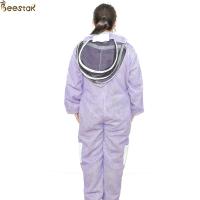 China Beestar Purple Ventilated Beekeeping Protective Clothing Beekeeping Outfits for Bee Farms for sale