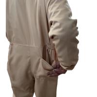 China Apricot Color Thicker Bee Suit Beekeeping Jacket Free Size for Beekeepers for sale