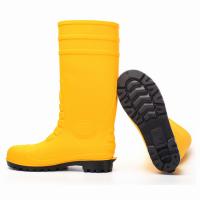 China High Quality Thickening Water Proof Rubber Beekeeping Boots With PVC Upper for sale
