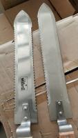 China 40cm durable stainless steel Honey Uncapping Knife With Curved and Straight Side for sale