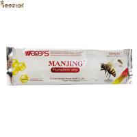 China Wangshi Manjing Flumethrin Strip Bee Medicine for Varroa Mite Treatment with Slow-release Design and 20 Strips per Bag for Apiary Use for sale
