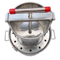 China Stainless Steel Honey And Wax Presser With Honey Tank For Beekeeping Machine New Condition Honey Processing Machine for sale