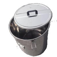 China 201 Stainless Steel Honey Tank with Locks 350kgs Capacity for sale