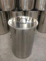 China 201 Stainless Steel Honey Tank with Locks 350kgs Capacity for sale