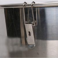 China 201 Stainless Steel Honey Tank with Locks 350kgs Capacity for sale
