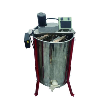 China Stainless Steel 2-Frame Lithium Battery Honey Extractor for Bee Farms for sale